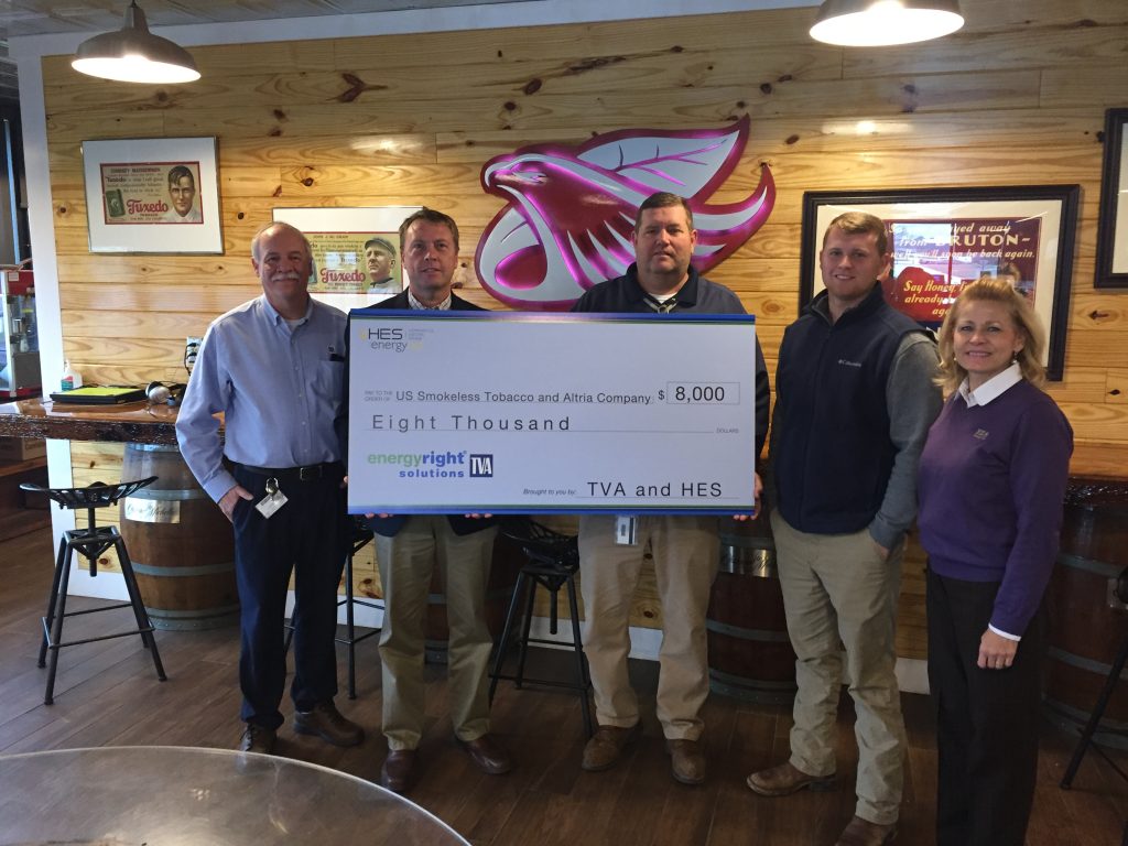 HES & TVA Present Financial Incentives to U.S. Smokeless Tobacco for ...